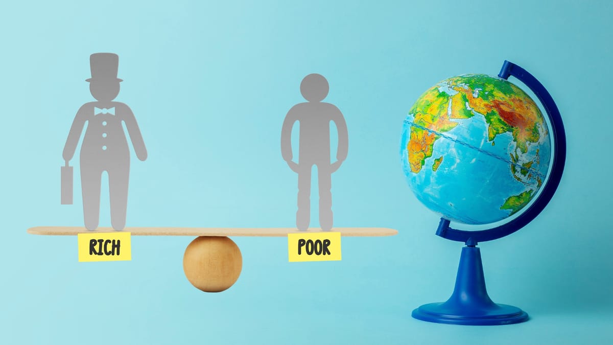 🌏 Global inequality is actually decreasing