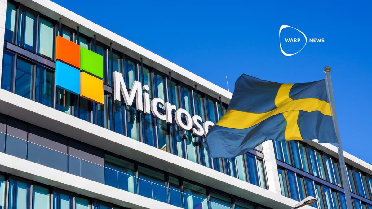 👨‍🏫 Microsoft to train a quarter million Swedes in AI