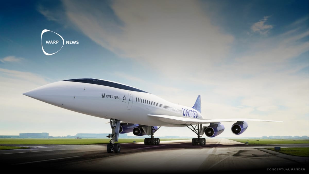 ️ Boom Supersonic ready to deliver supersonic aircraft in 2029