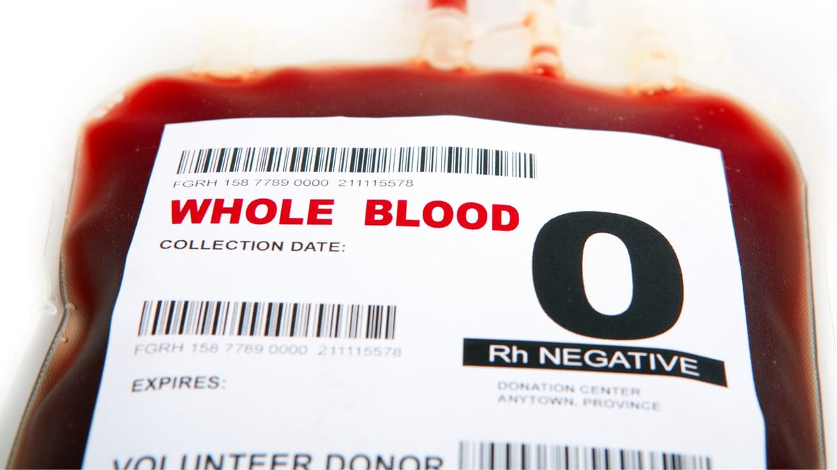 🅾️ Biotech company develops blood type that fits all patients